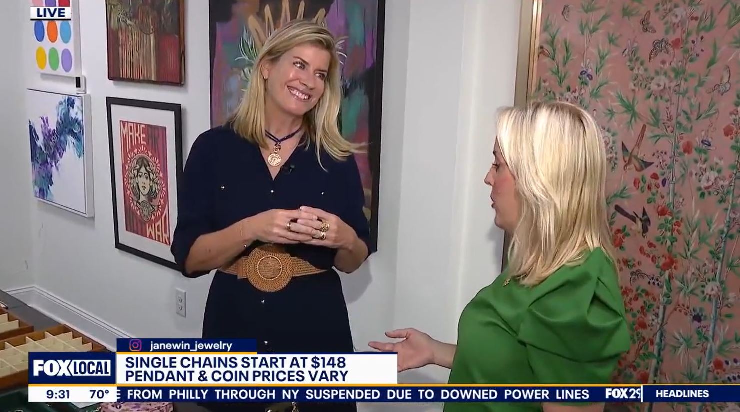 Press Highlight: Jane Win Segment on Fox29 – Jane Win Jewelry Press Highlight: Jane Win Segment on Fox29 – Jane Win Jewelry