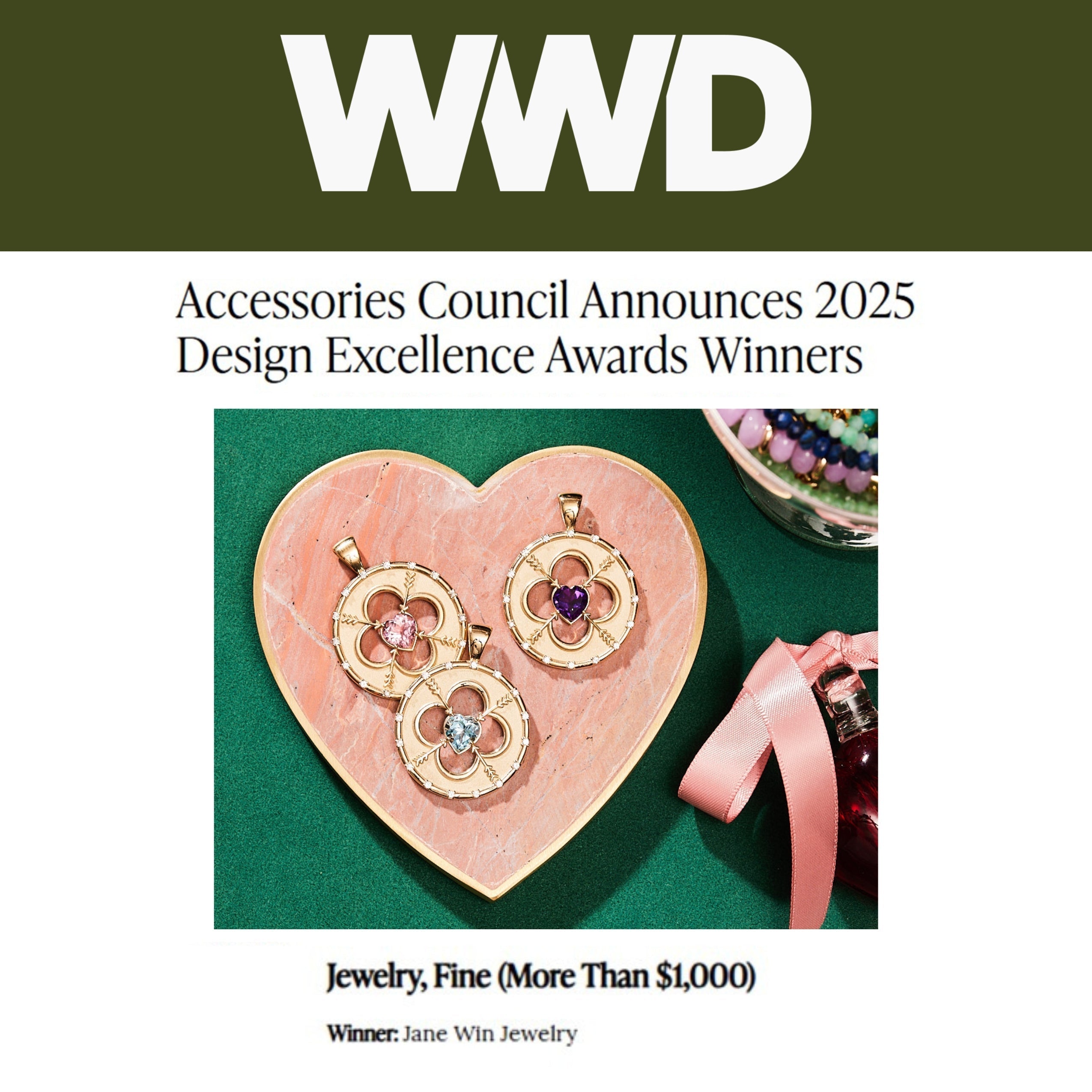 Press Highlight: WWD shares Jane Win as a 2025 AC Award winner – Jane ...