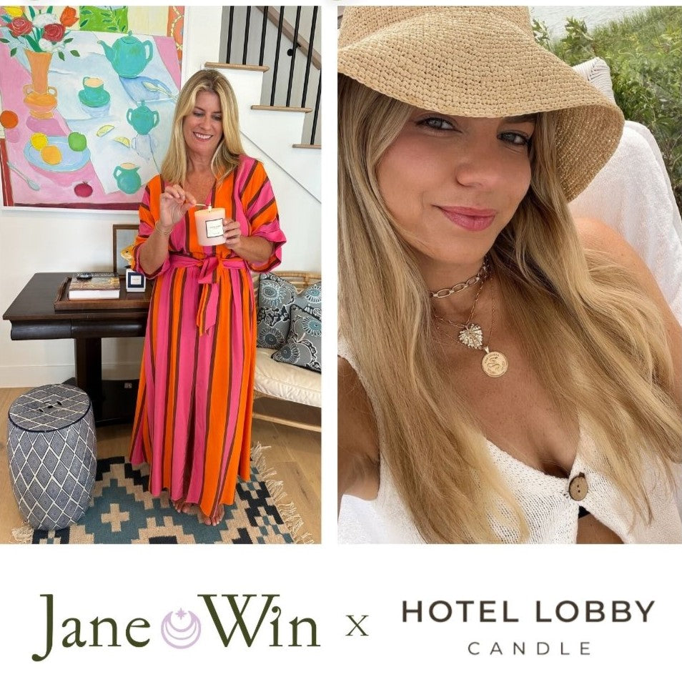 Jane Win Girl Gang: Hotel Lobby Candle – Jane Win Jewelry