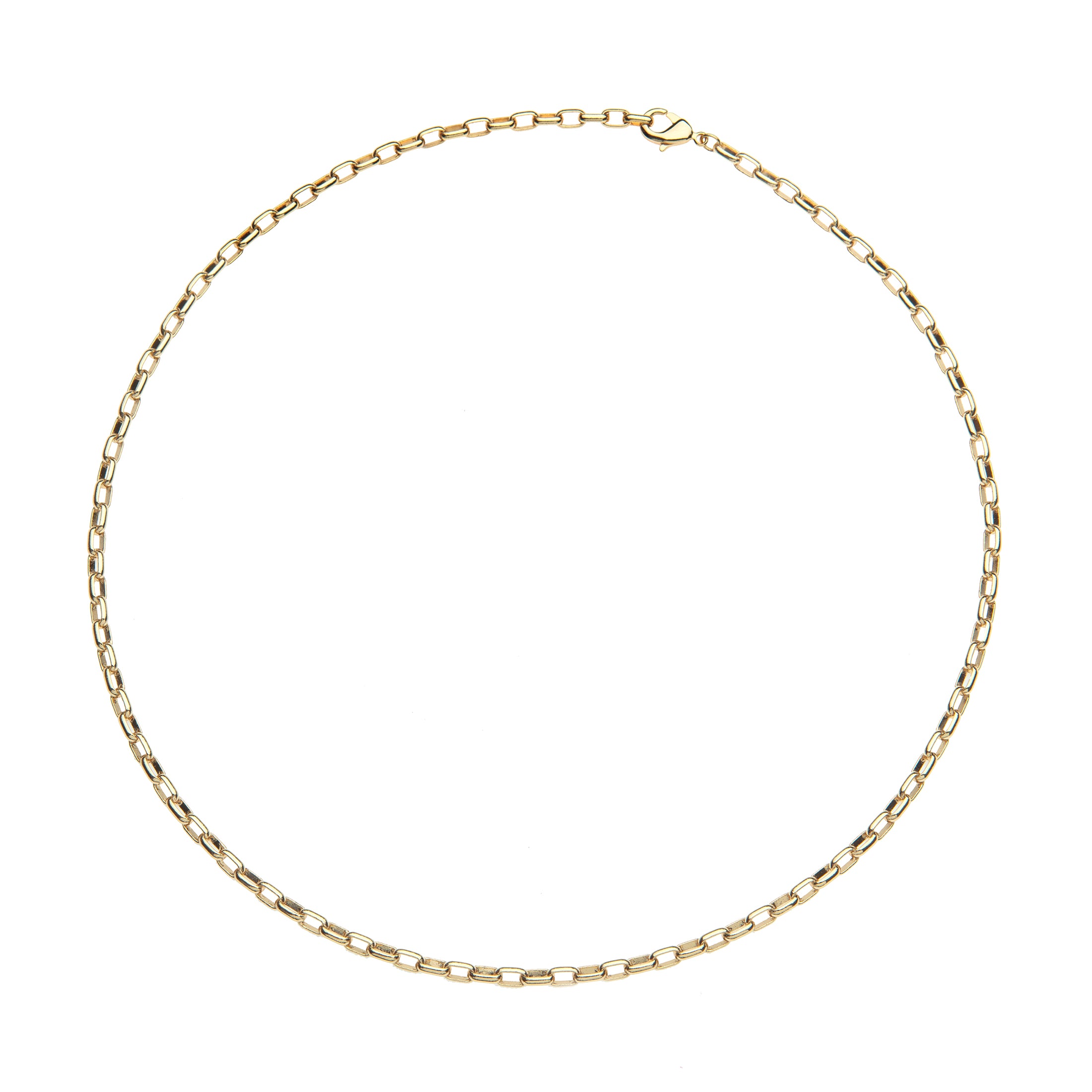 Long Link Box Chain – Jane Win Jewelry