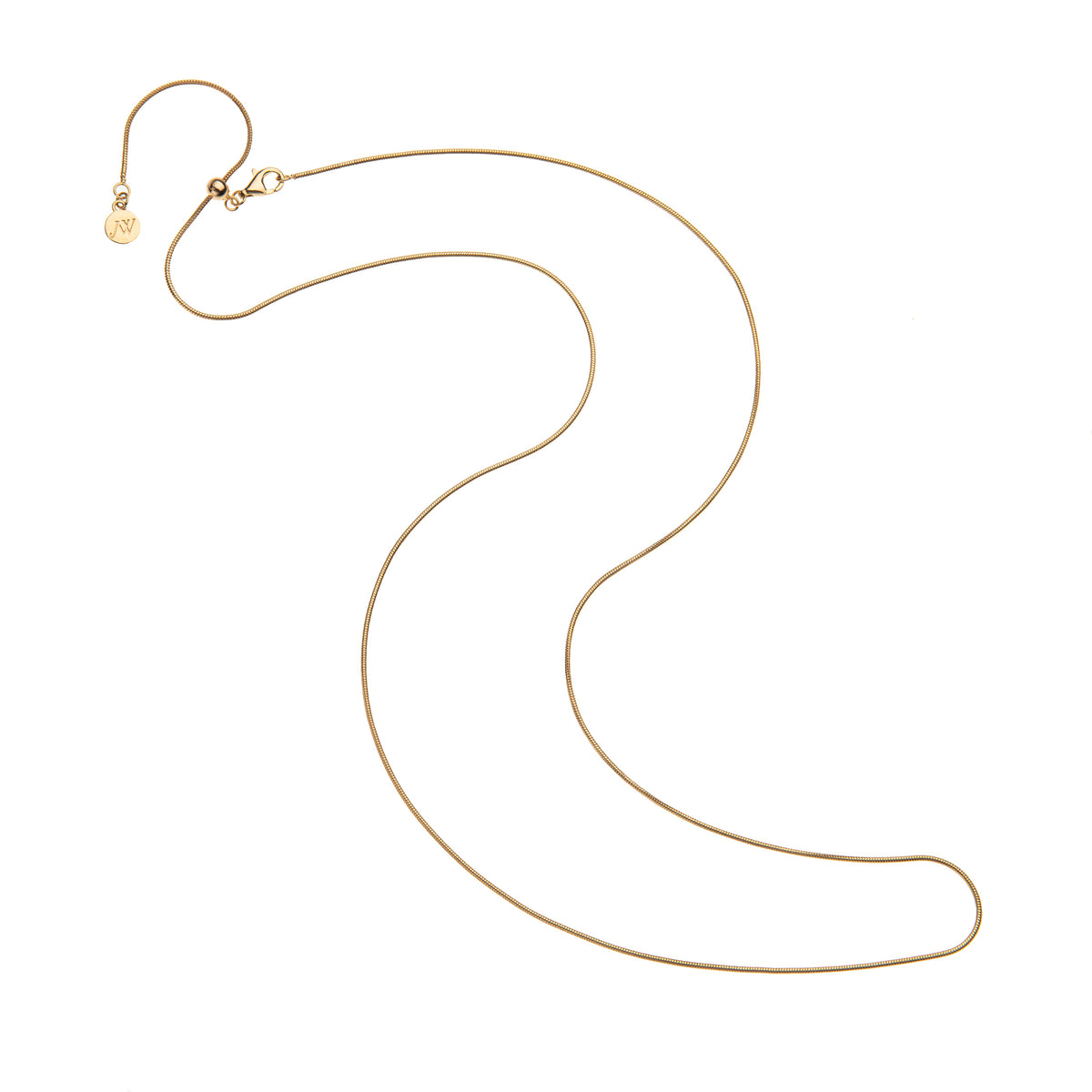 Adjustable 24 Inch Snake Chain – Jane Win Jewelry