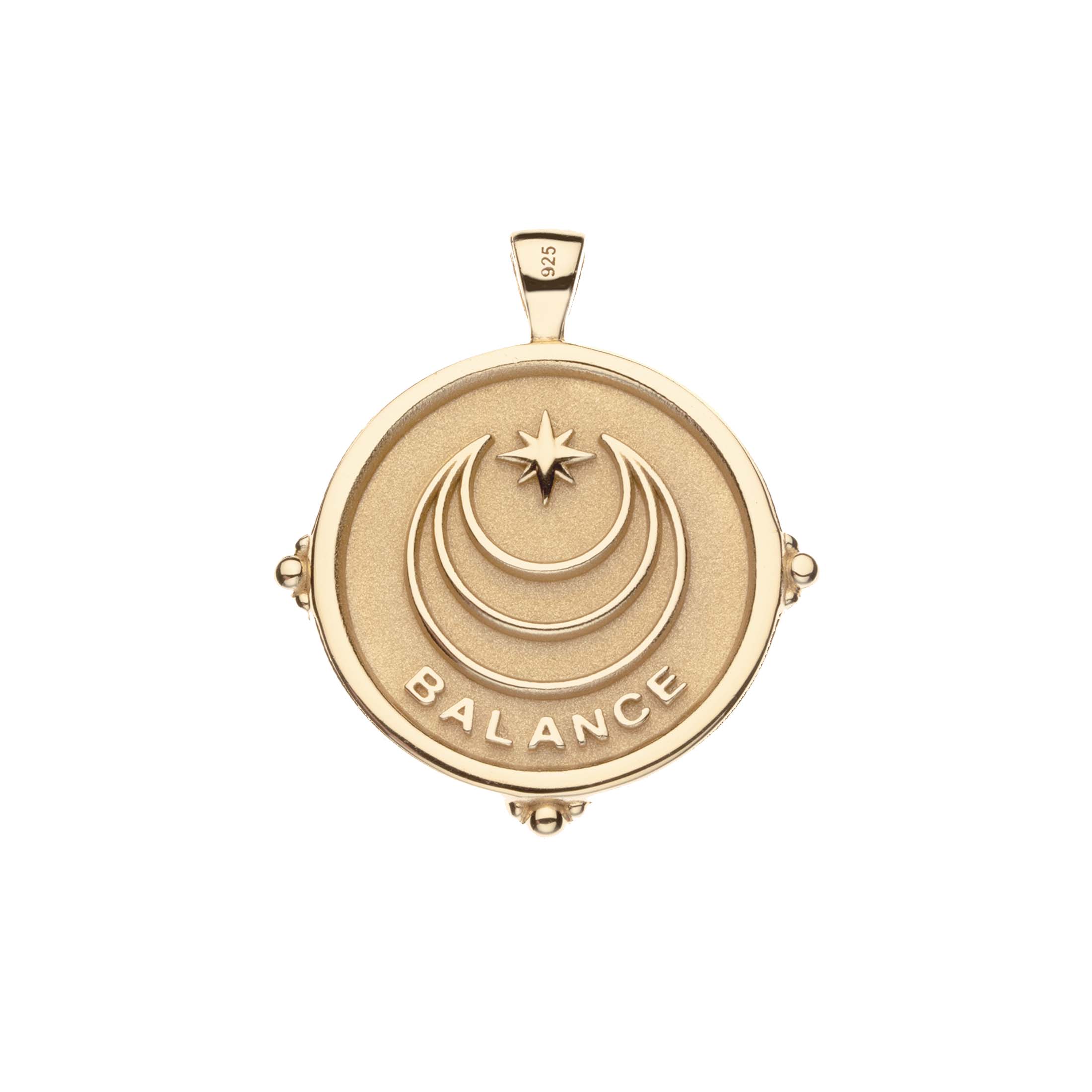 BALANCE JW Original Pendant Coin in Solid Gold – Jane Win by Jane ...
