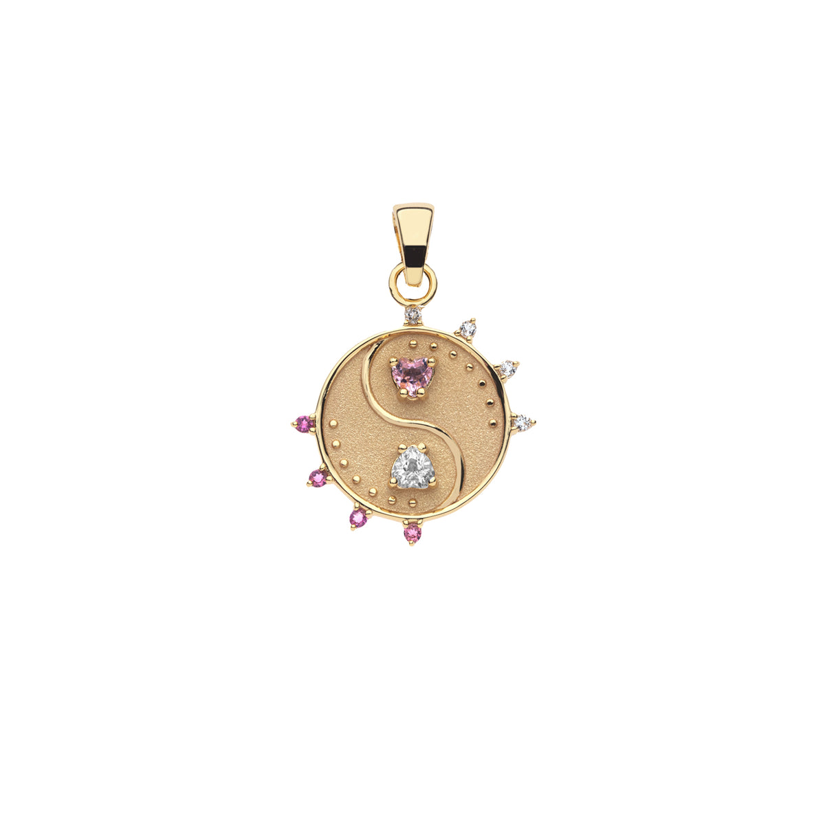 BALANCE Petite Embellished Coin – Jane Win Jewelry