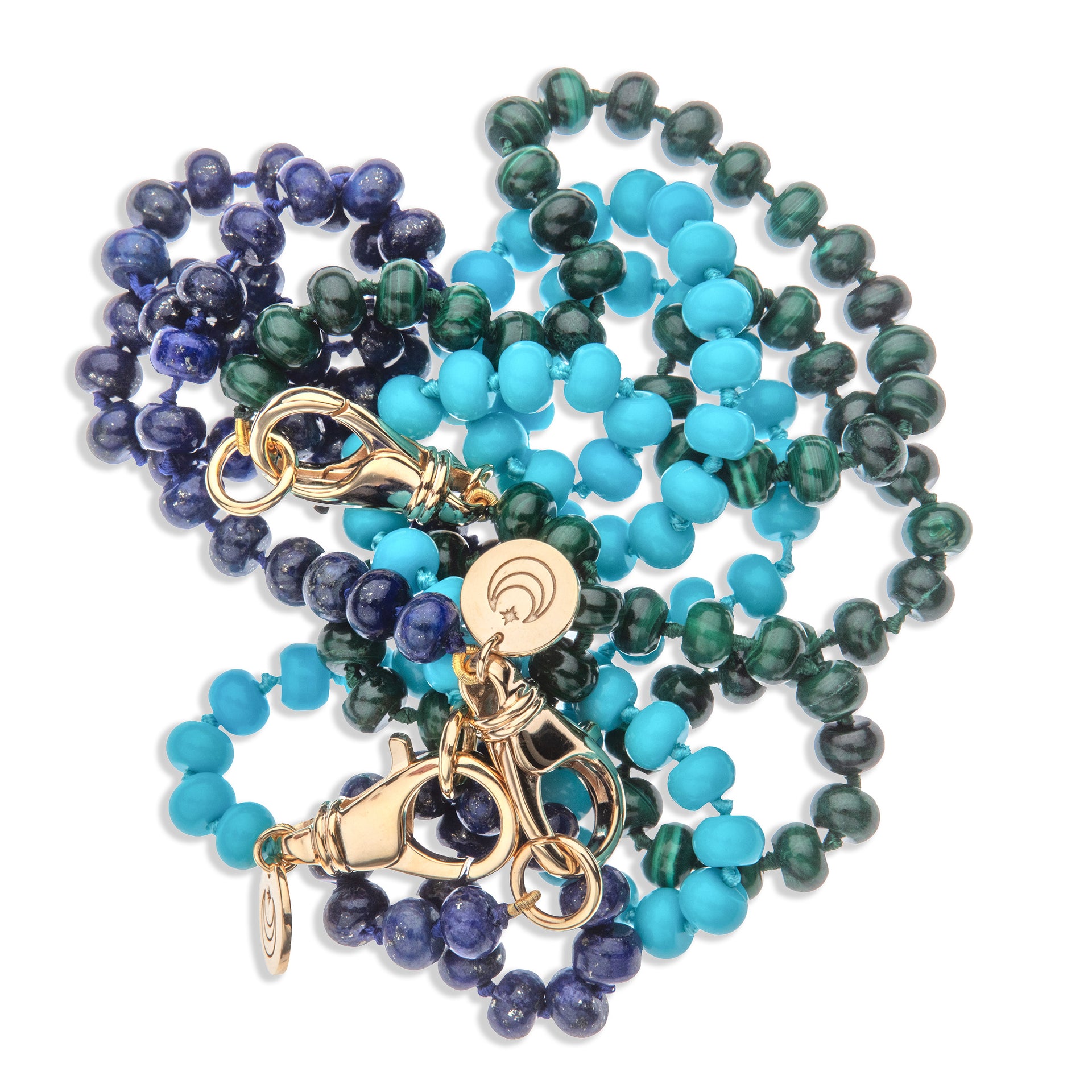 Lapis Beaded Necklace – Jane Win by Jane Winchester Paradis