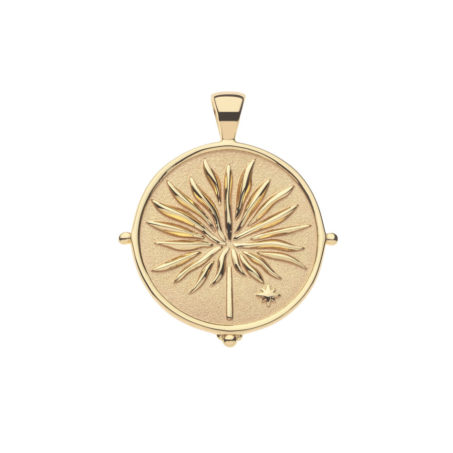 Pendant Coin Necklace Location - DELRAY – Jane Win Jewelry