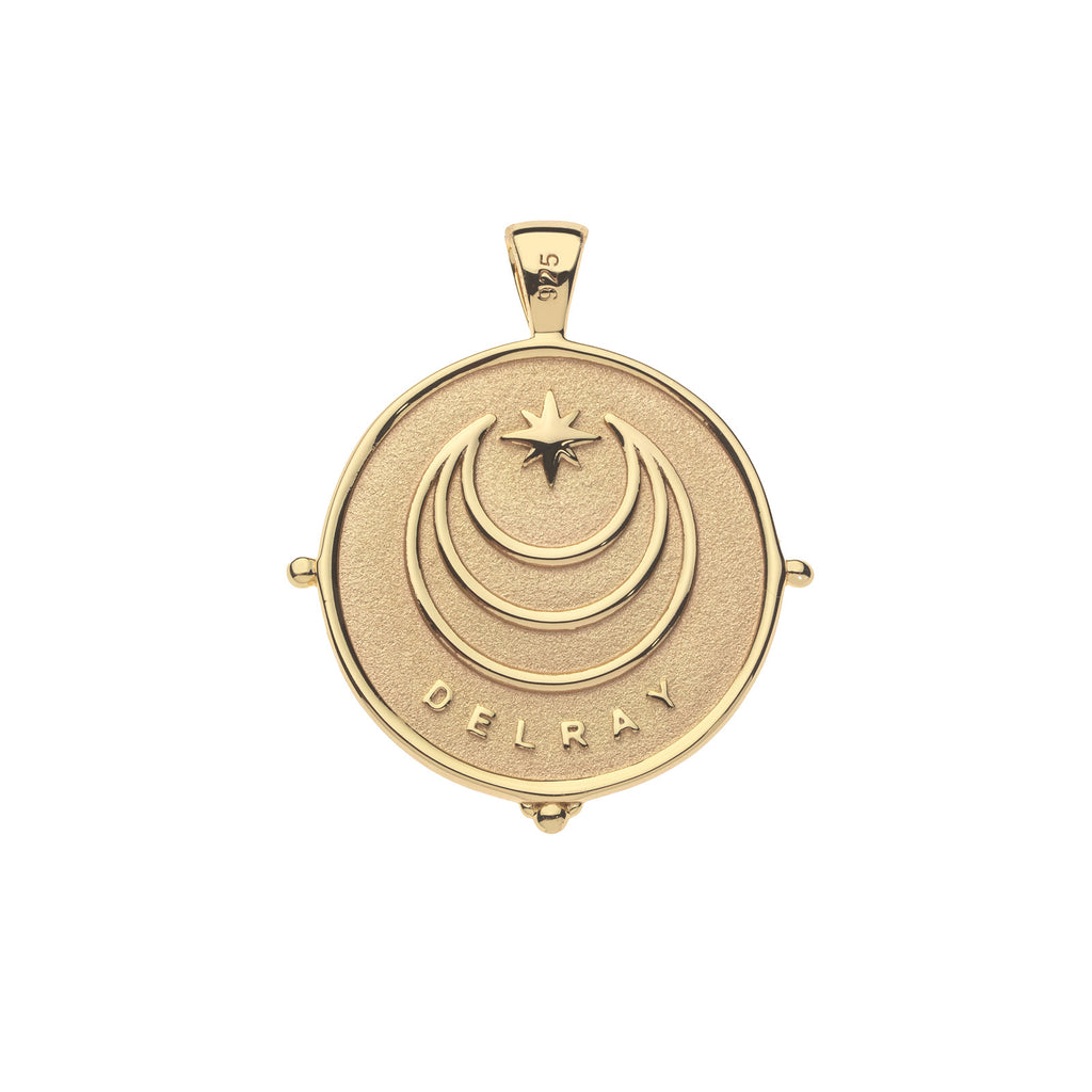 Pendant Coin Necklace Location - DELRAY – Jane Win Jewelry