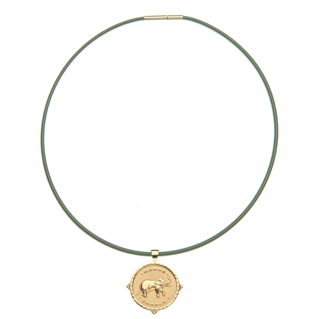 Powder Coated Omega Wire Chain – Jane Win Jewelry