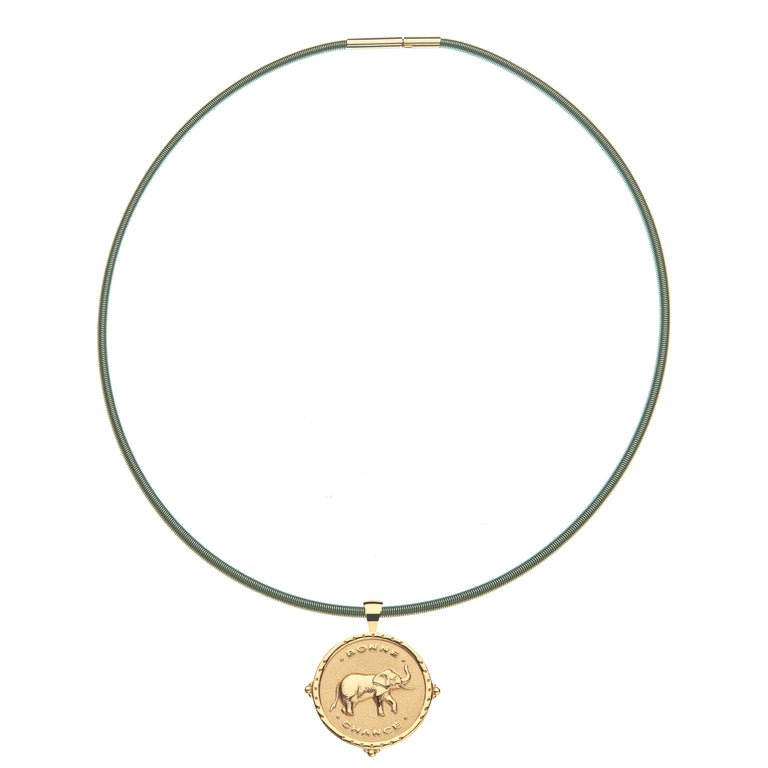 Powder Coated Omega Wire Chain – Jane Win Jewelry