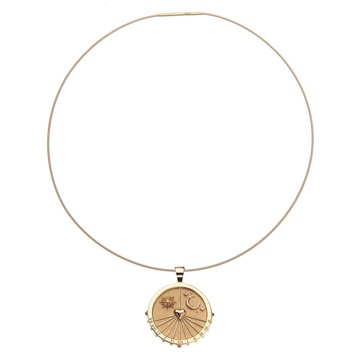 FOREVER Sundial Pendant Coin – Jane Win Jewelry