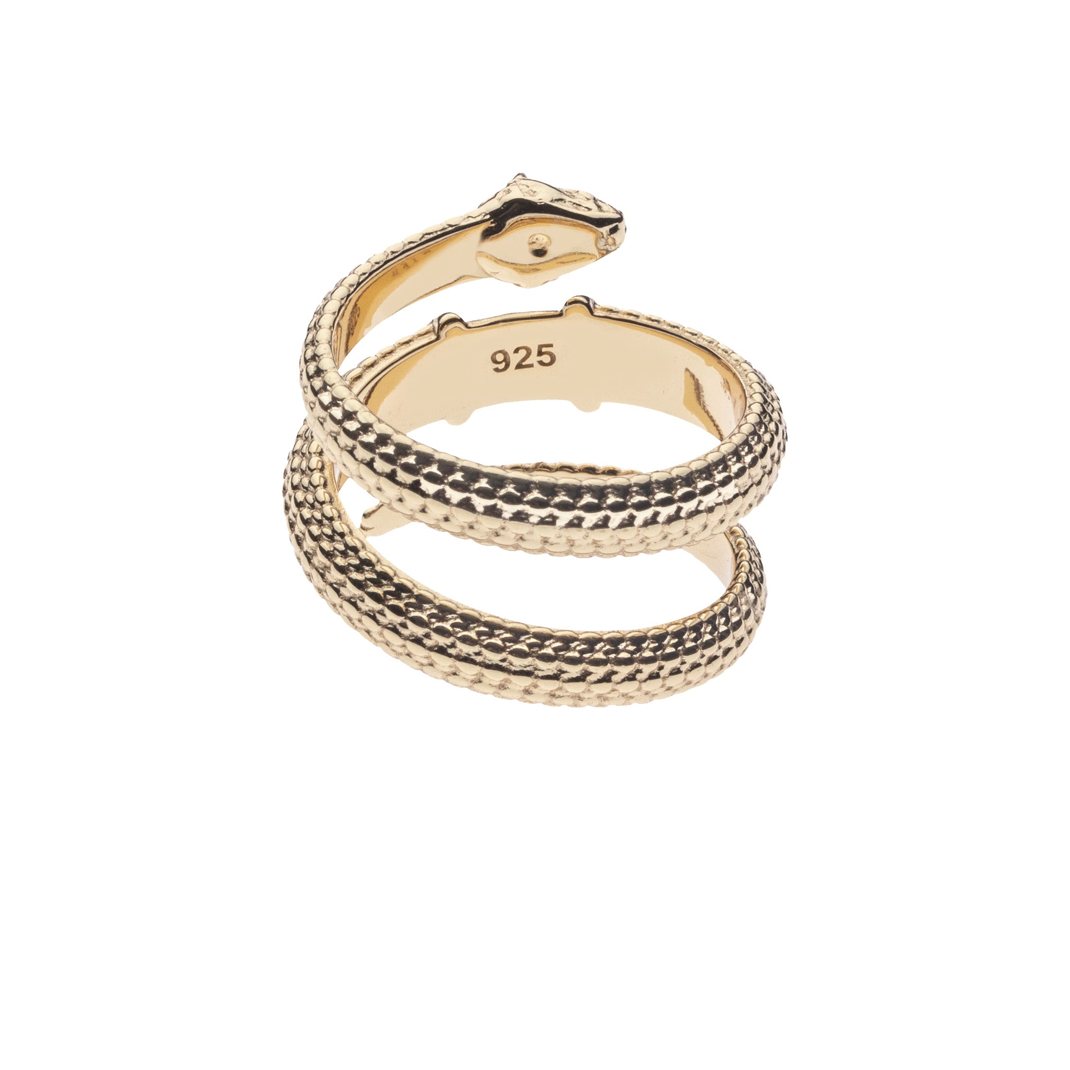 PROTECT Snake Coil Ring – Jane Win Jewelry