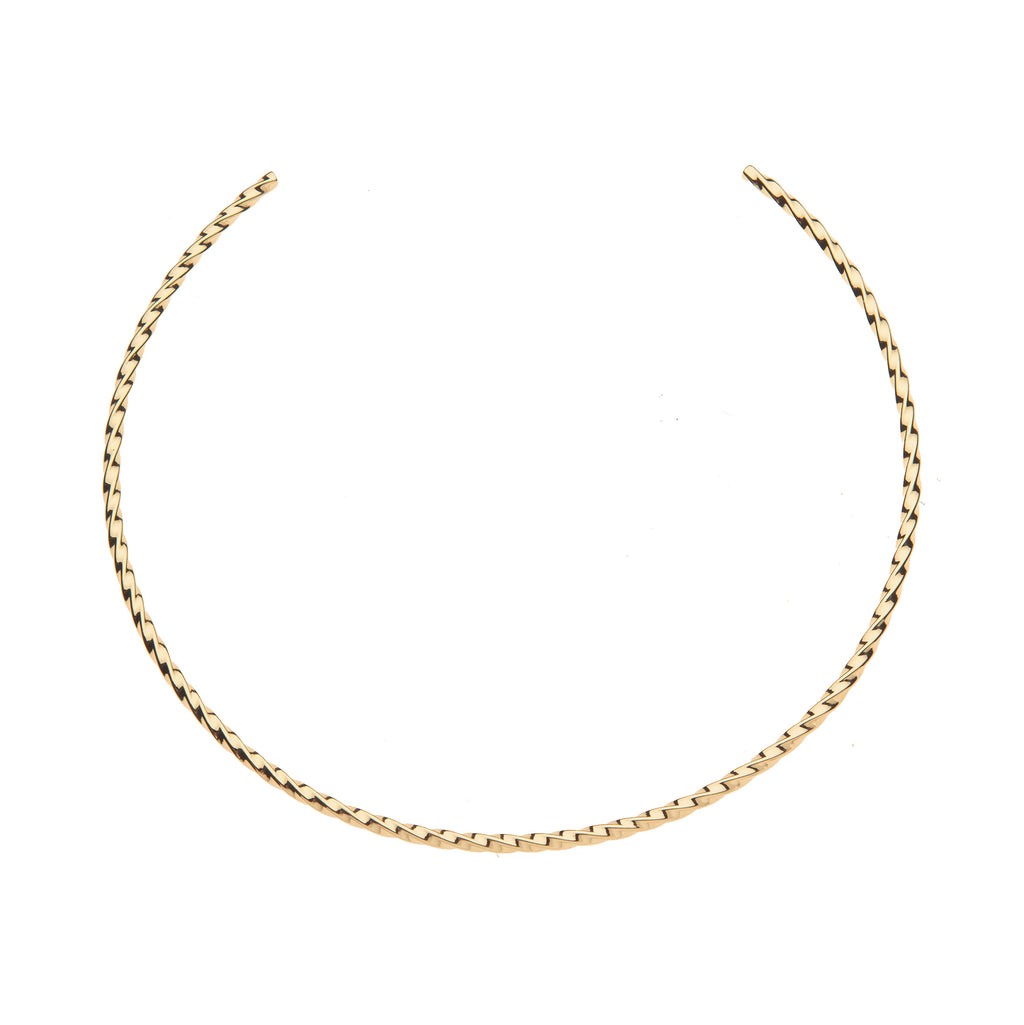 Twisted Neck Cuff – Jane Win Jewelry