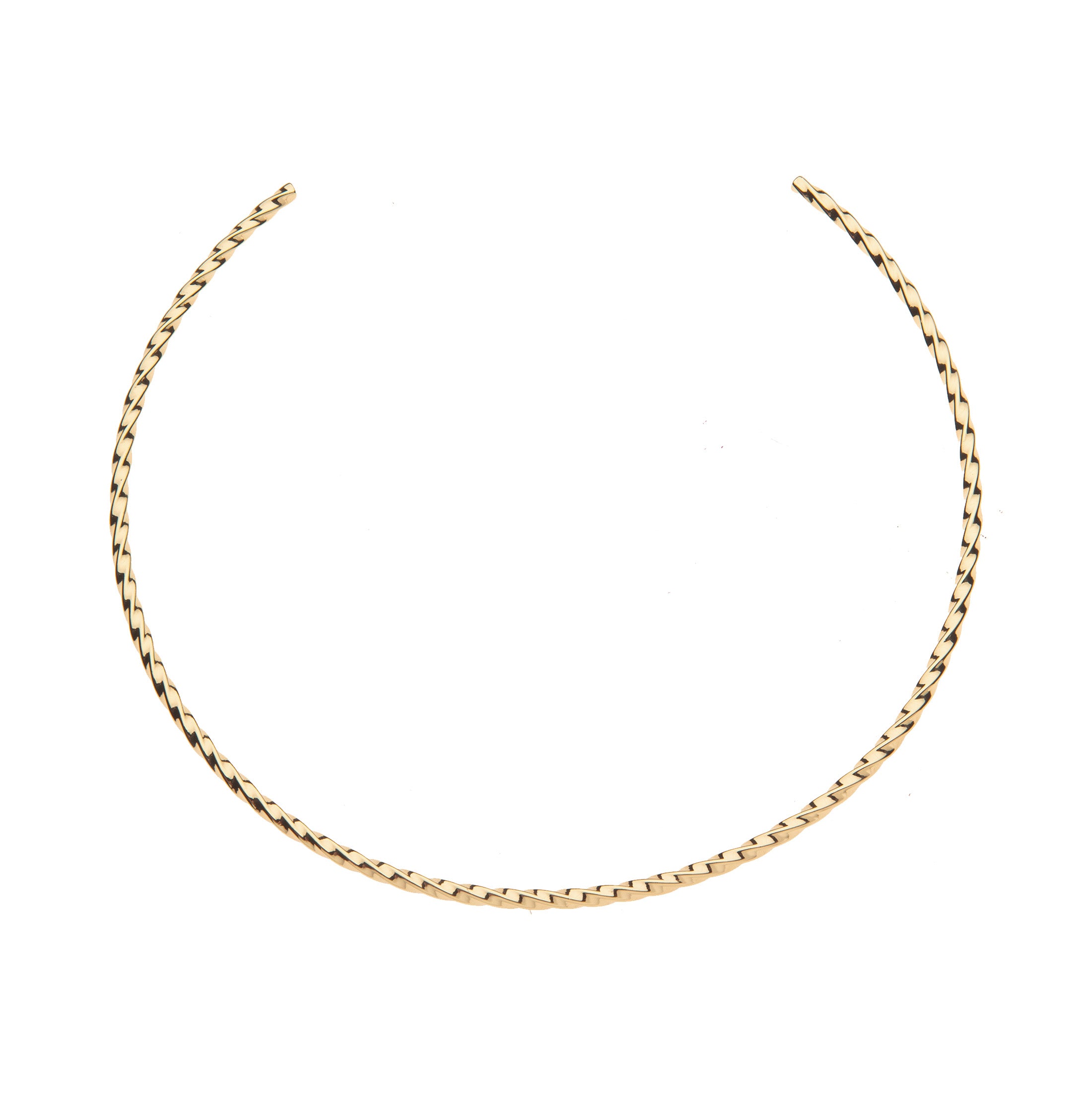 Twisted Neck Cuff – Jane Win Jewelry