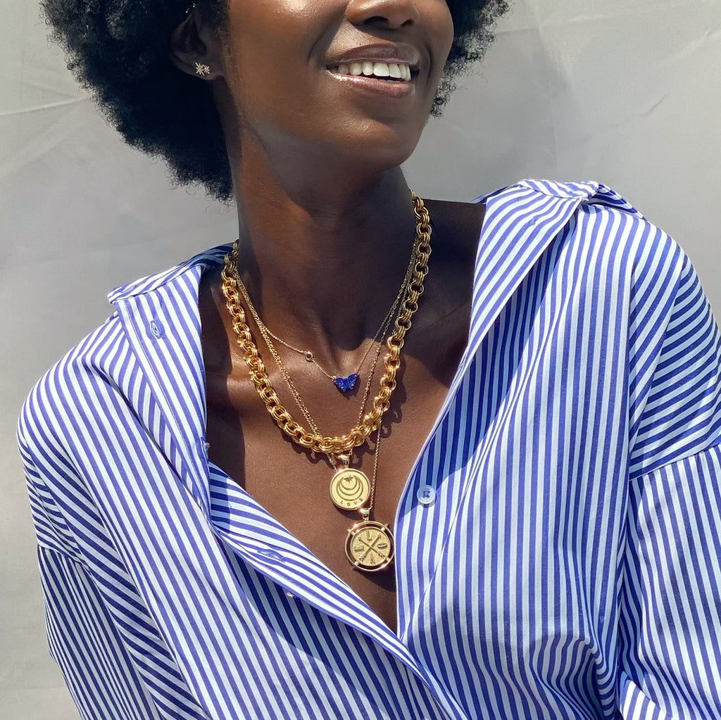 El Corazon LOVE Pendant – Jane Win Jewelry