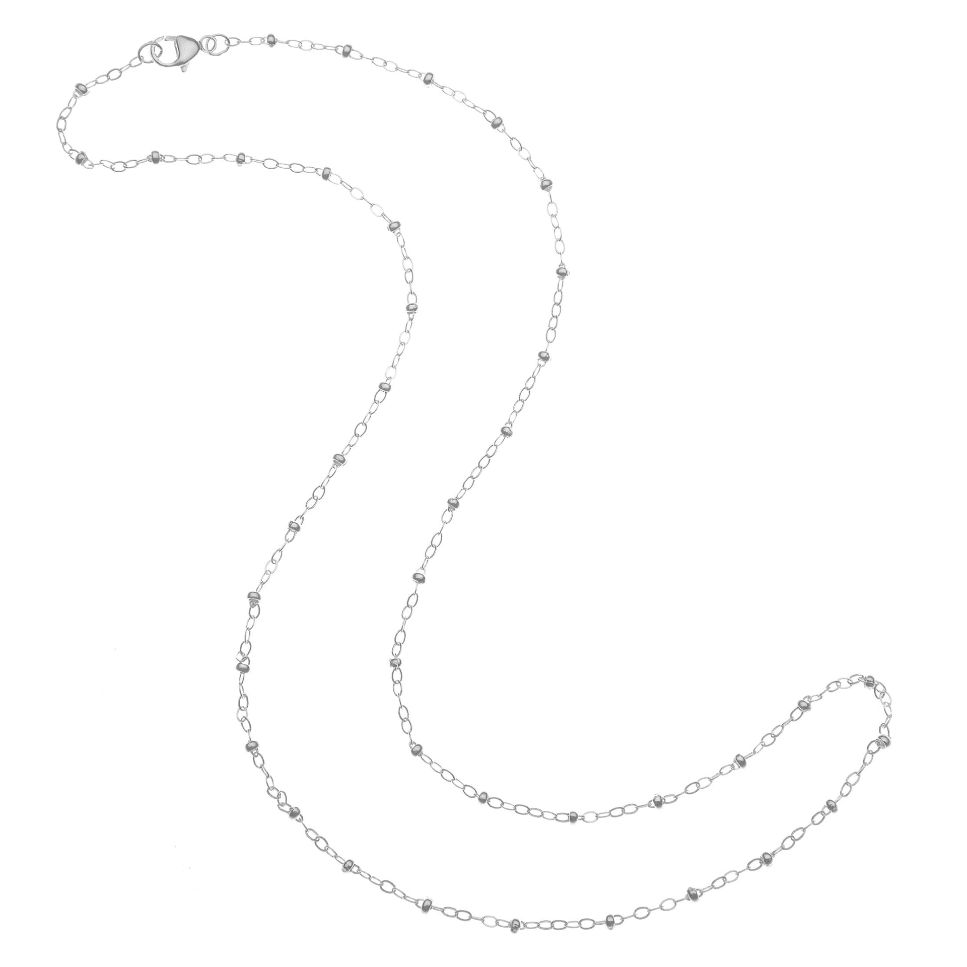 Delicate Satellite Chain in Silver – Jane Win Jewelry