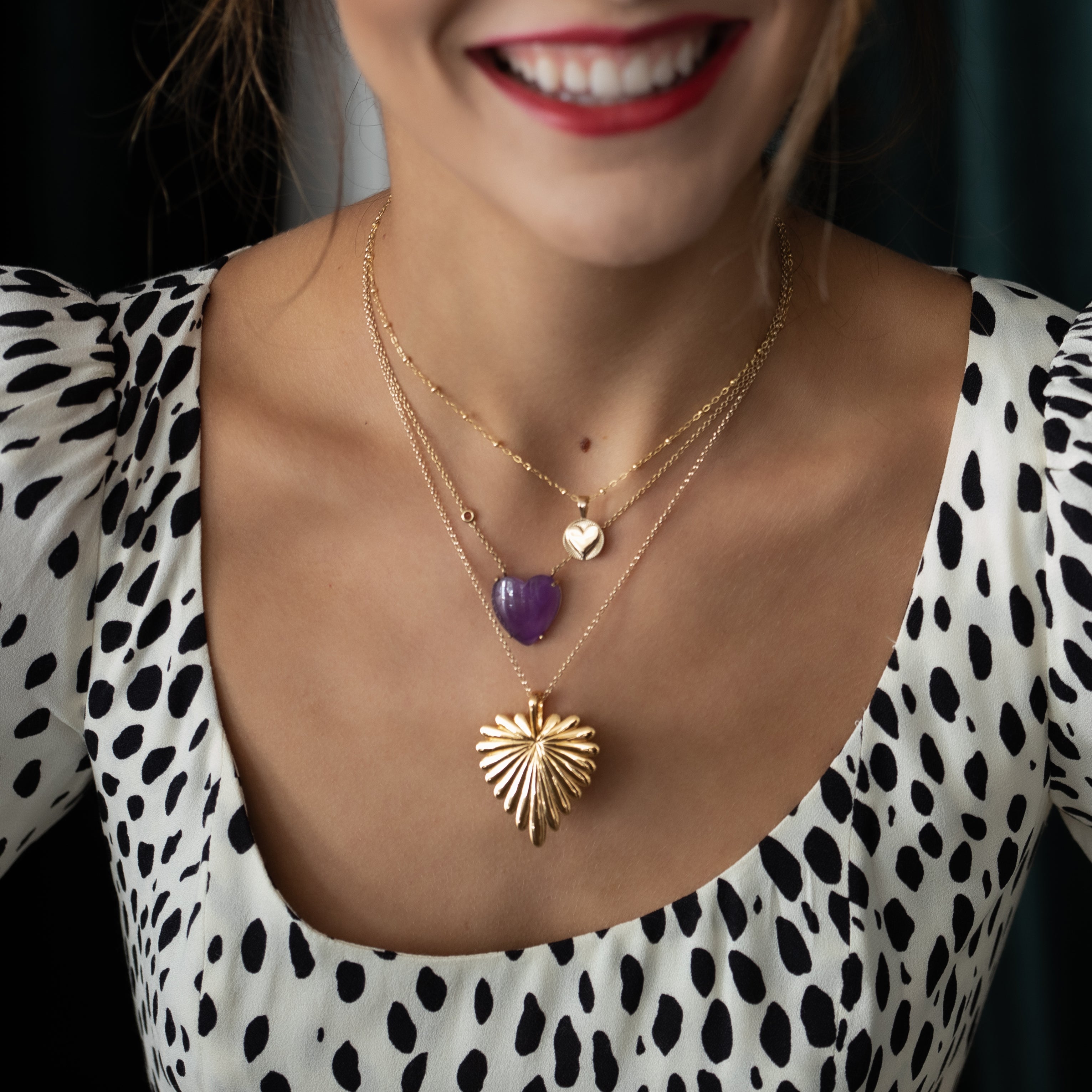 LOVE Full-Heart Pendant – Jane Win Jewelry